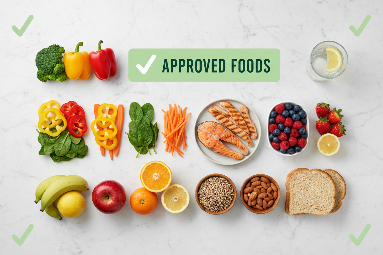 Slenderiiz Approved Food List – Skinny Diet Drops